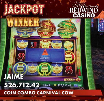 Winners - Jackpot Photos | Red Wind Casino Washington