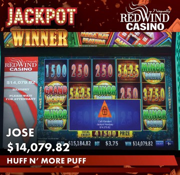 Winners - Jackpot Photos | Red Wind Casino Washington