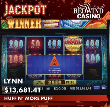 Winners - Jackpot Photos | Red Wind Casino Washington