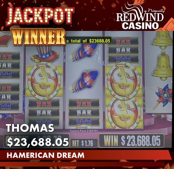 Winners - Jackpot Photos | Red Wind Casino Washington